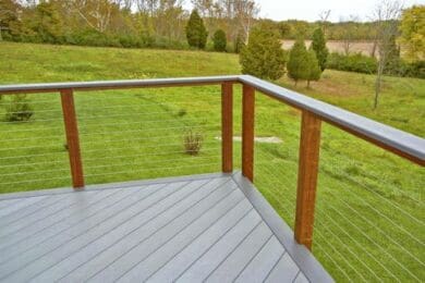 Wood Railings | Stainless Cable Railing