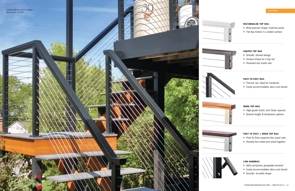 Cable Railing Catalog | Stainless Cable Railing