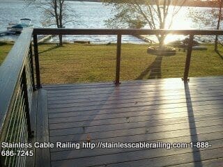 Azek Composite Decking with Cable Railing System Andover Minnesota ...