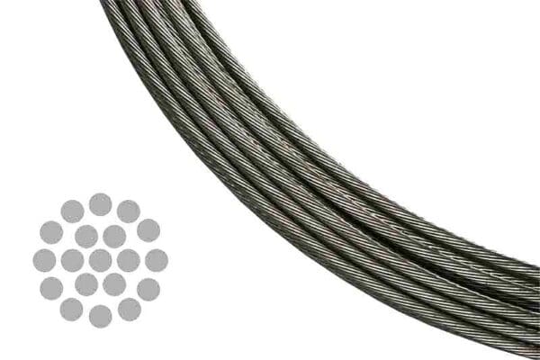 Stainless Steel Cable Wholesale Prices 1/8" 50ft