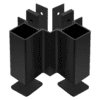 DTT2Z DECK POST CONNECTORS FOR DECK RAILING SYSTEMS