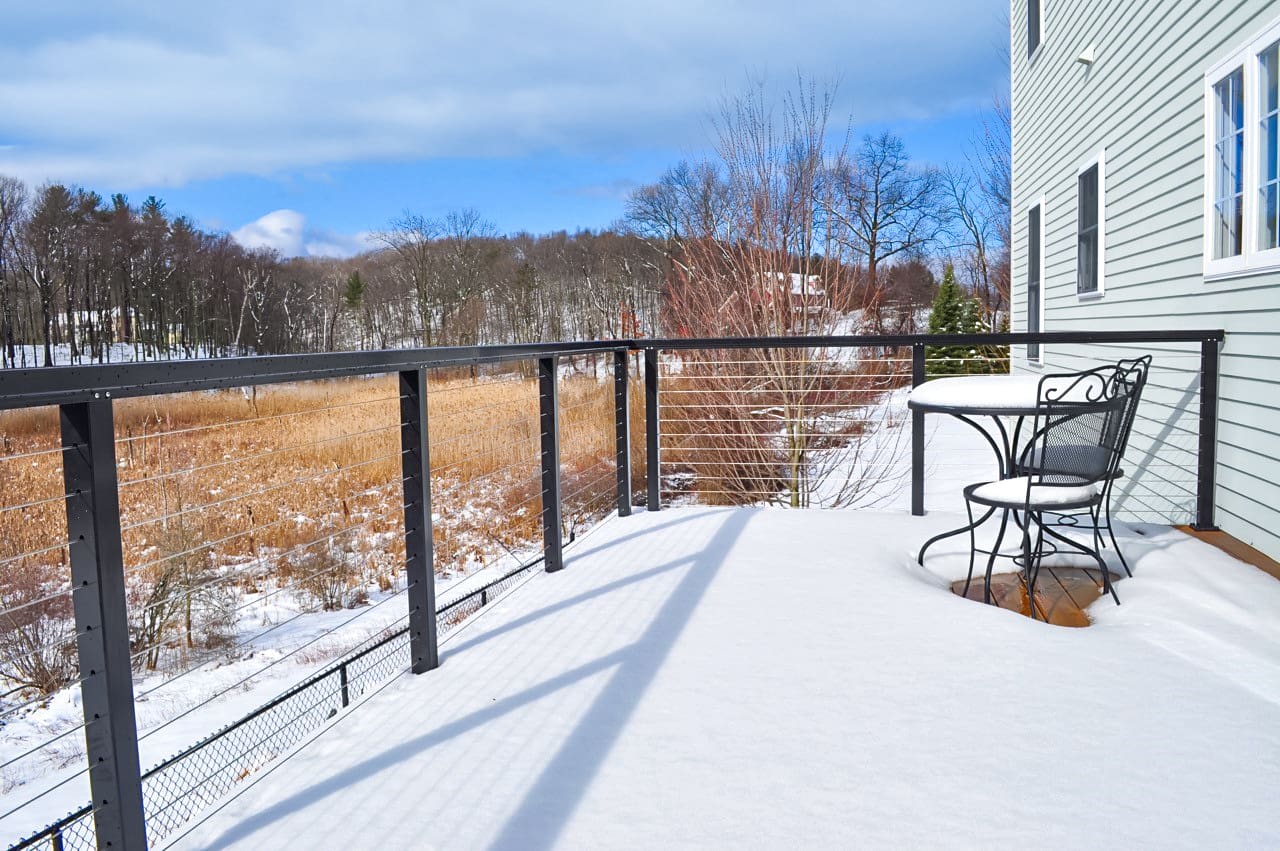 Preparing Your Deck Railings for Winter Frosts | Stainless Cable & Railing™
